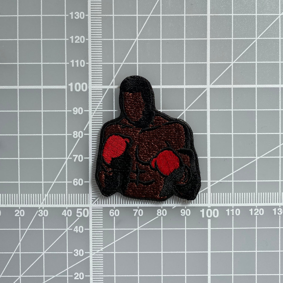 Muhammed Ali Boxing Gloves Embroidered Iron-On Patch – Badges and Patches