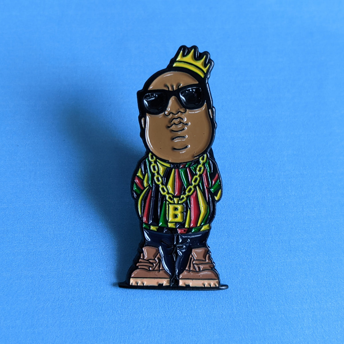 Enamel Pin - Biggie Pop – Badges and Patches