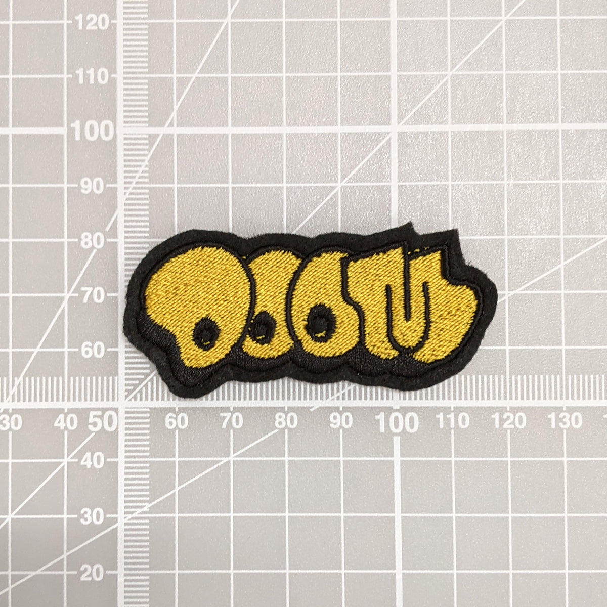 MF Doom Badge Retro Embroidered Iron-On Patch – Badges and Patches