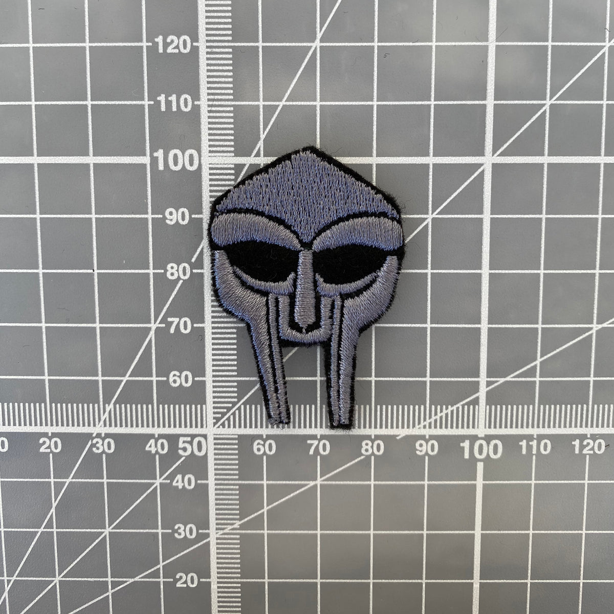 MF Doom Badge Embroidered Iron-On Patch – Badges and Patches