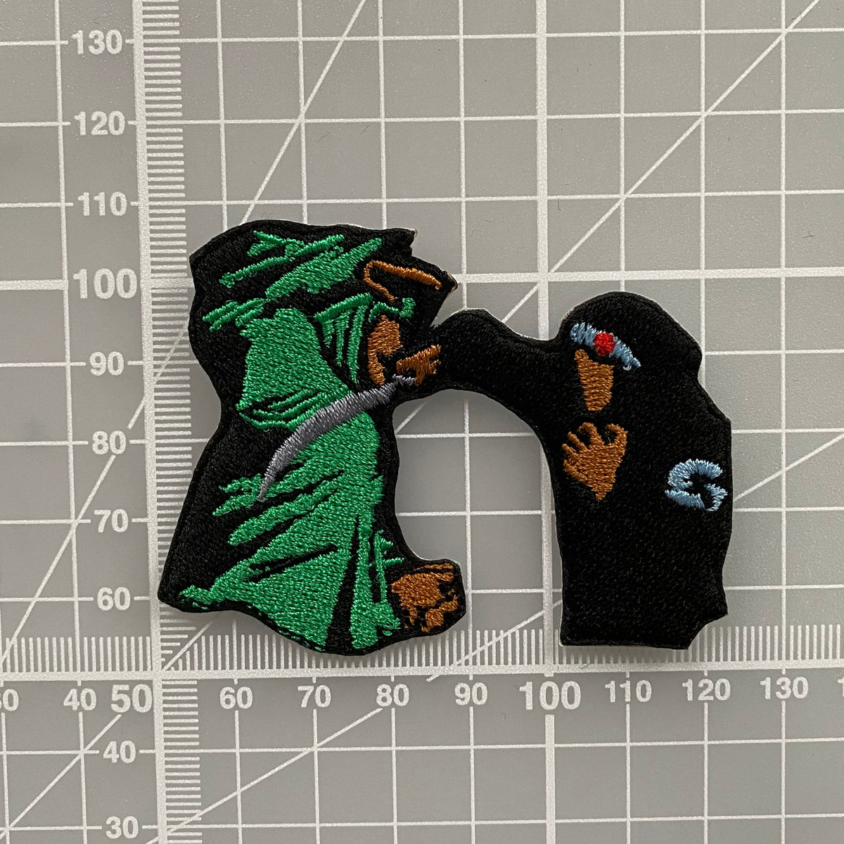 GZA Liquid Swords Embroidered Iron-On Patch – Badges and Patches