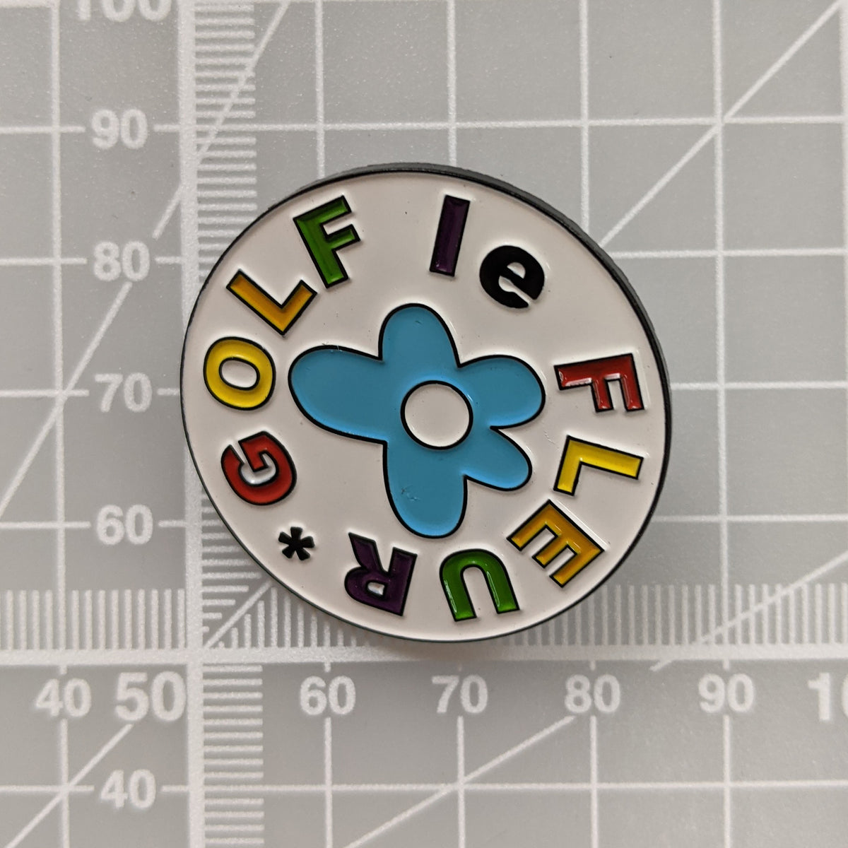 Enamel Pin - Golf Le Fleur – Badges and Patches
