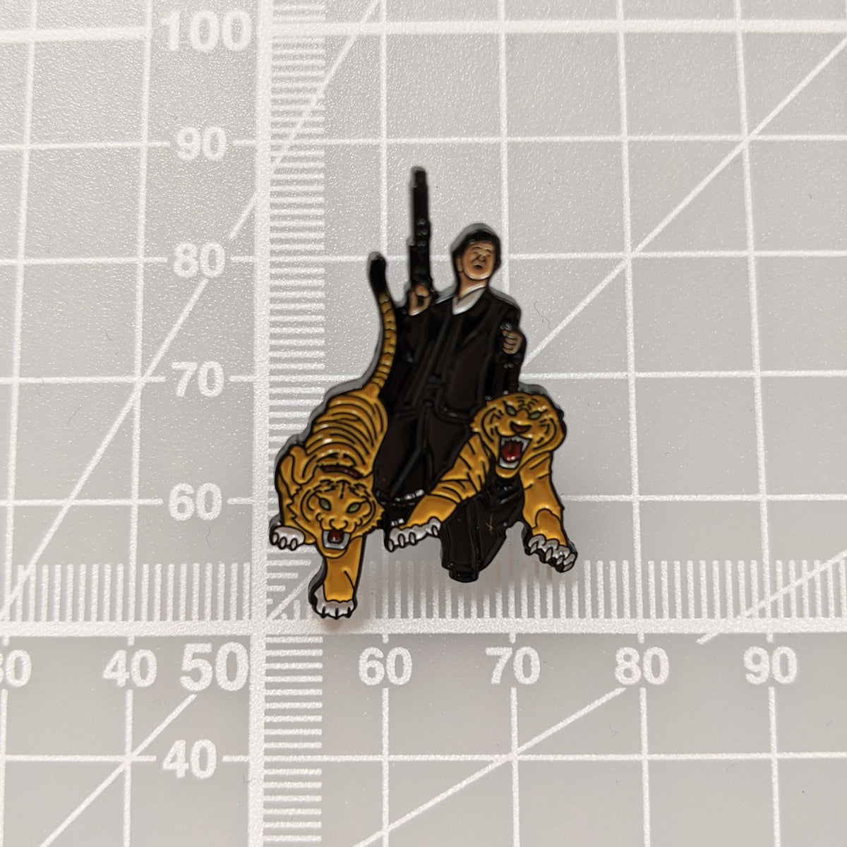 Enamel Pin - Scarface Tigers – Badges and Patches