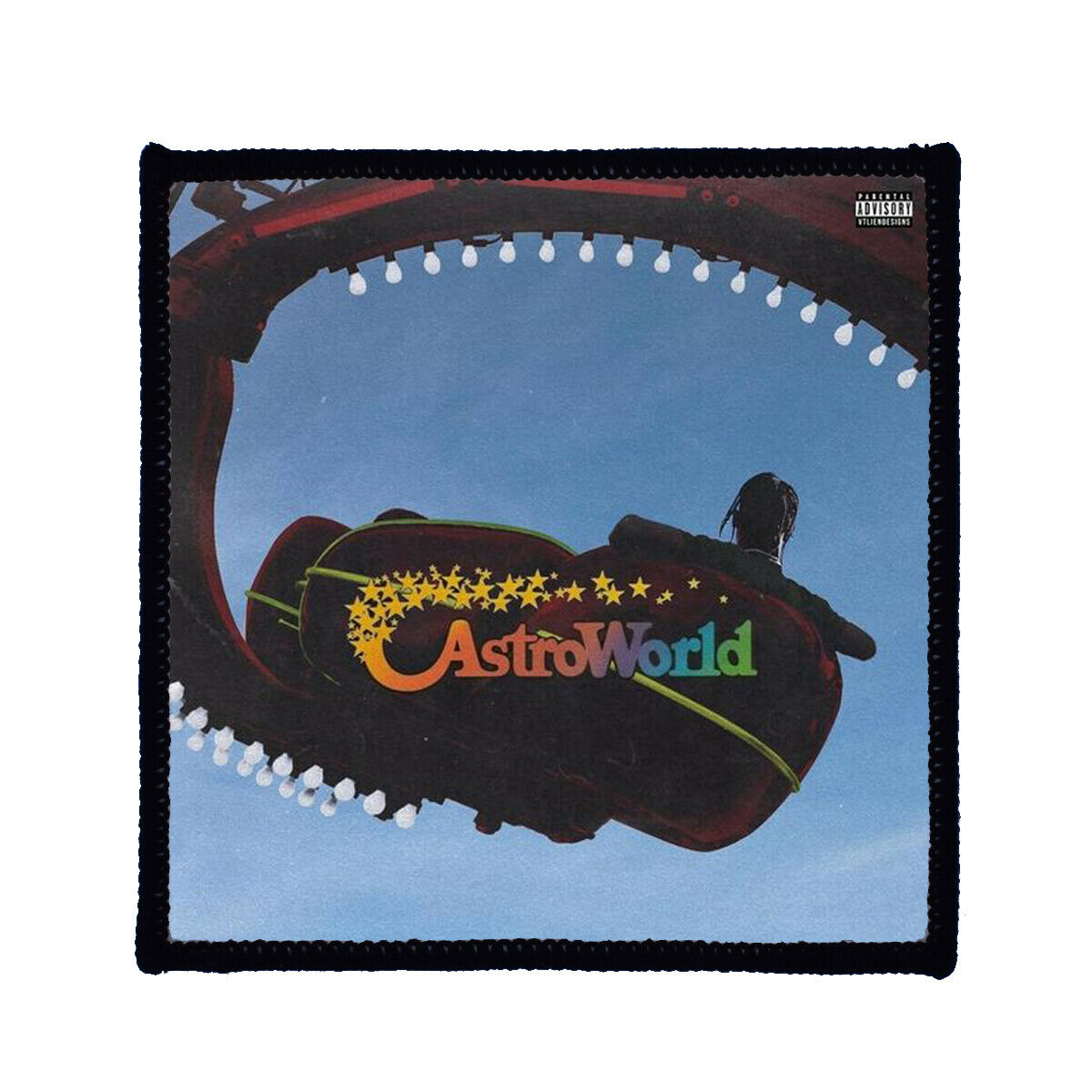 Astroworld Travis Scott Sew On Badge – Badges and Patches