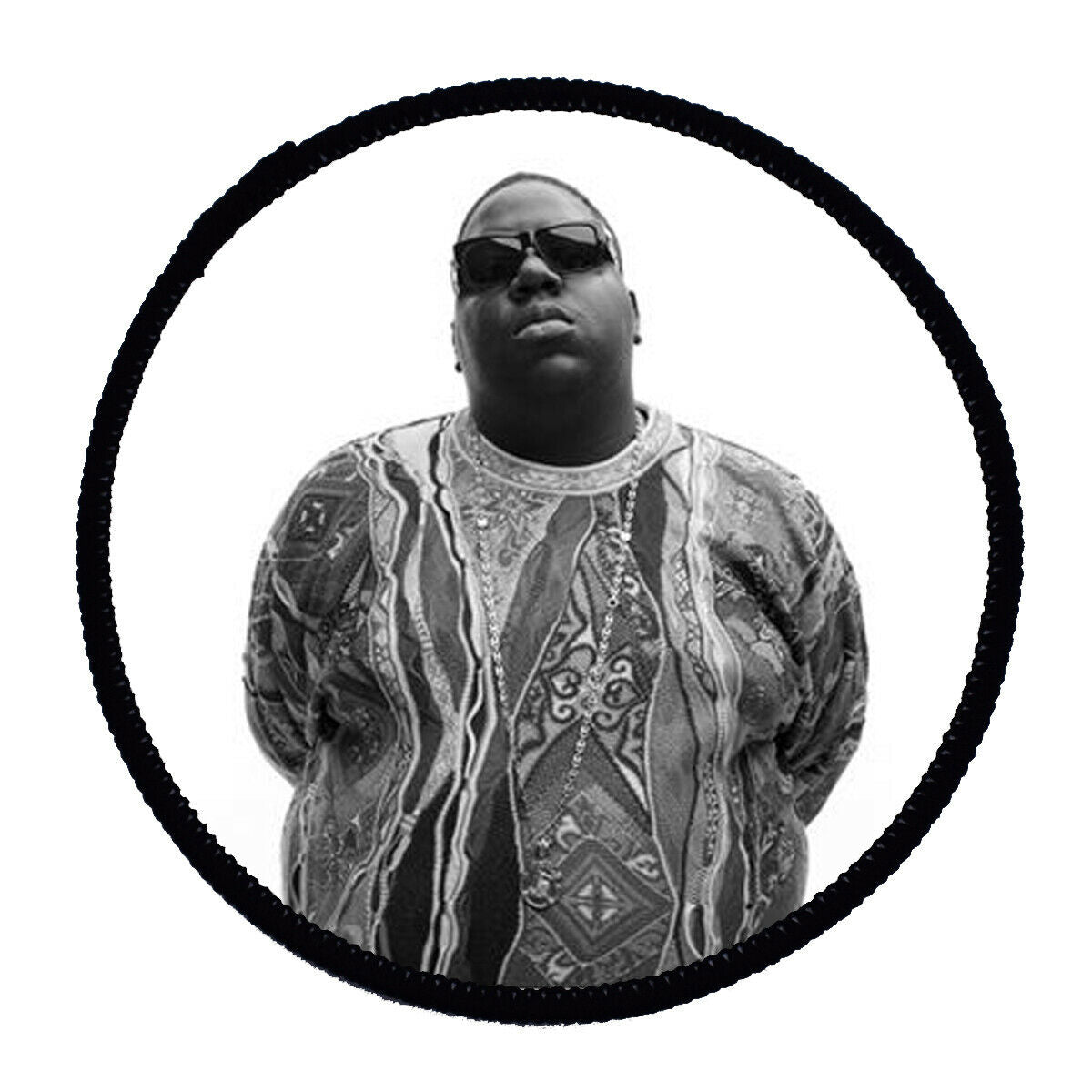 BIG Biggie Coogie Sew On Badge – Badges and Patches