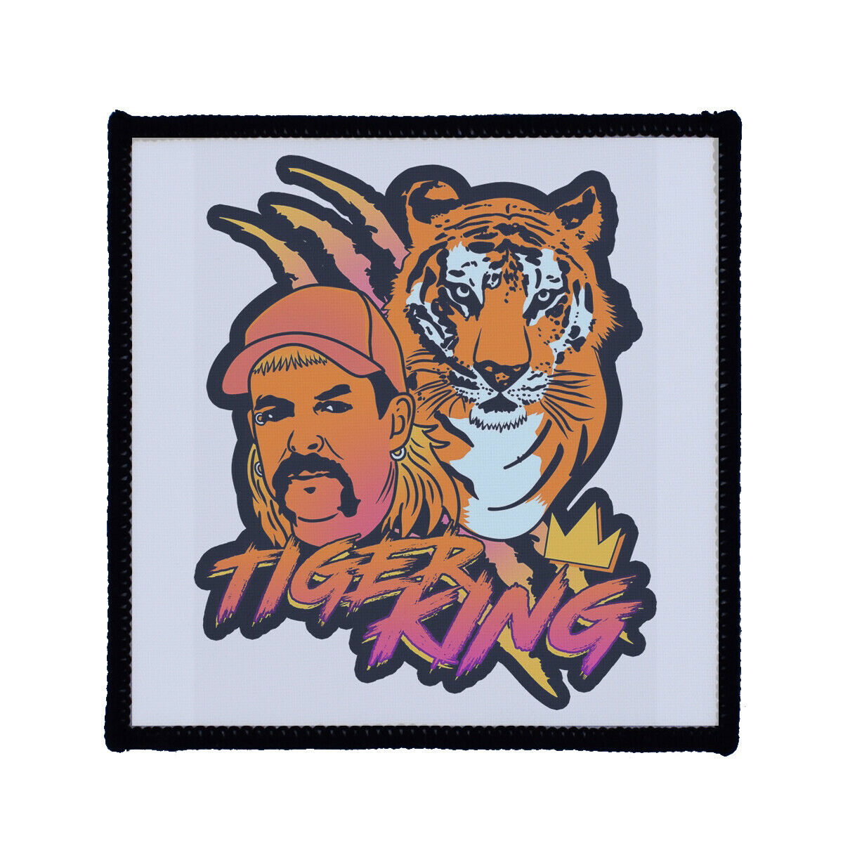 Tiger King Joe Exotic Sew On Badge – Badges and Patches